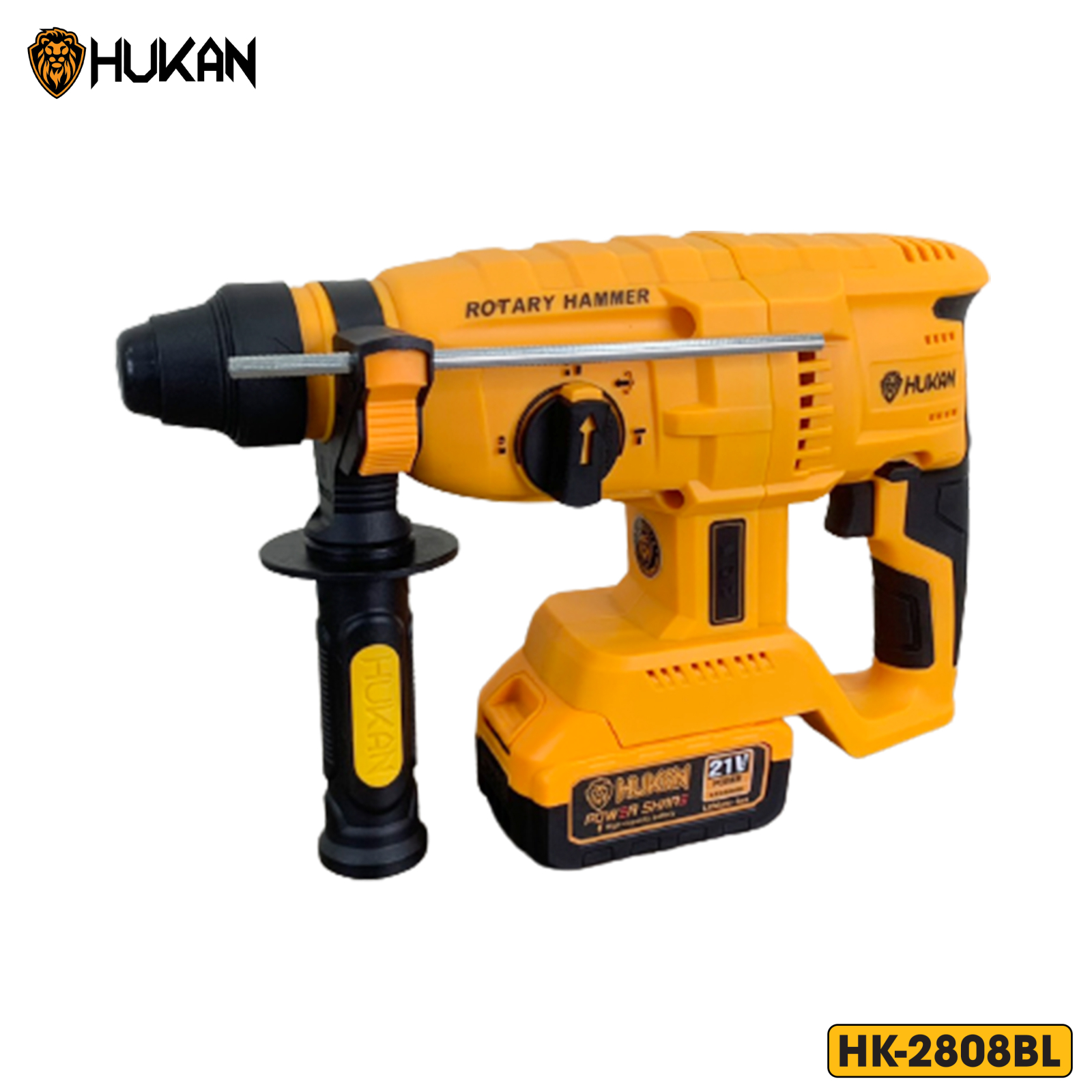 Máy khoan pin bê tông 3 chức năng Hukan - HK-2808BL | Dụng Cụ Số